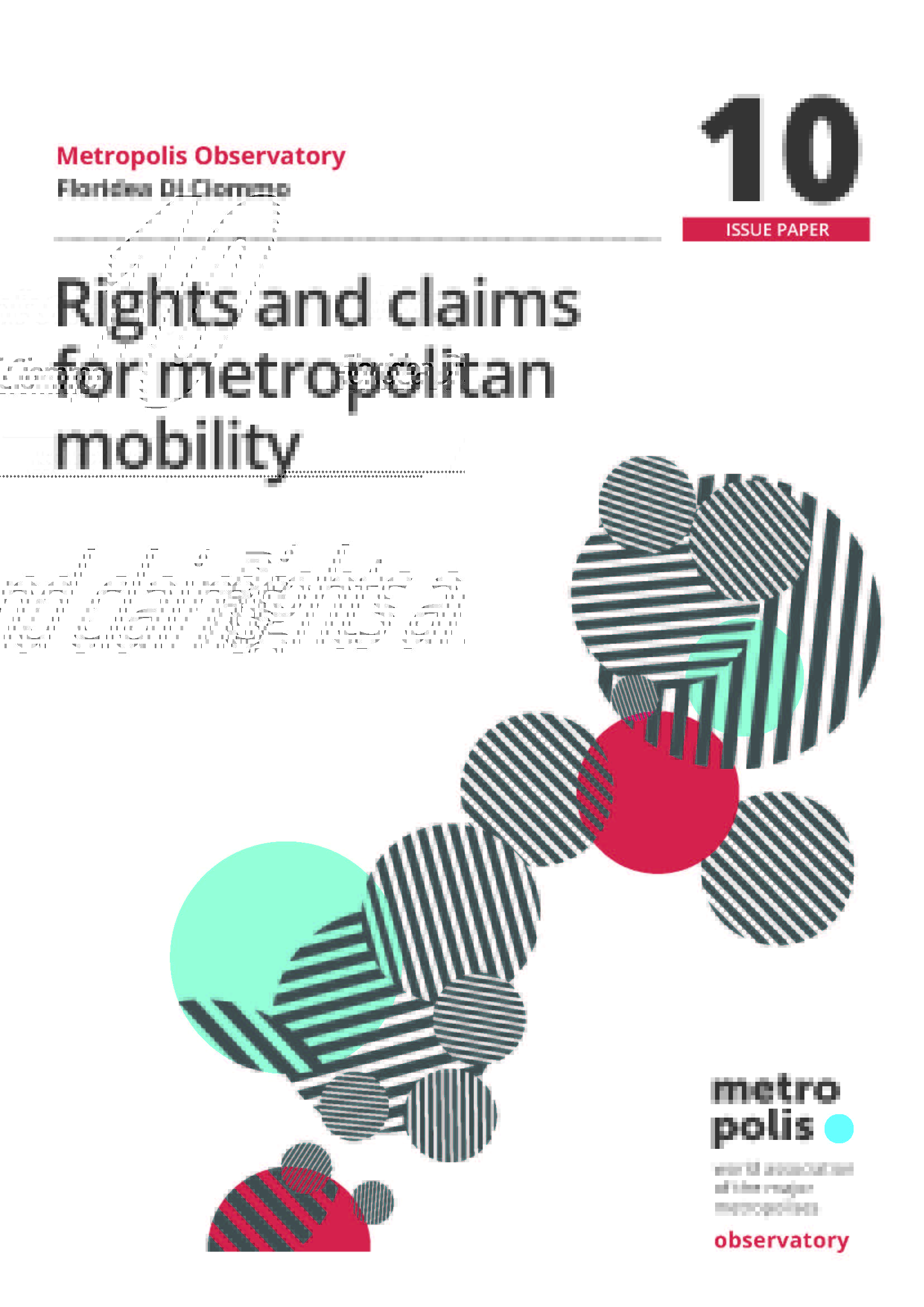 Rights and claims for metropolitan mobility - cambiaMO